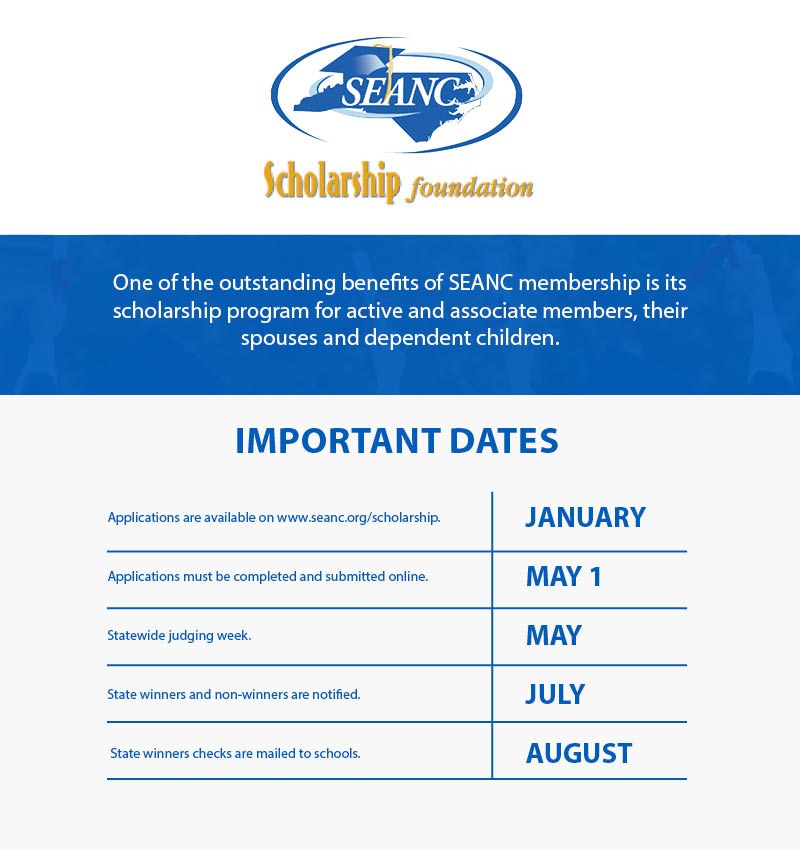 SEANC Scholarship… | State Employees Association of North Carolina